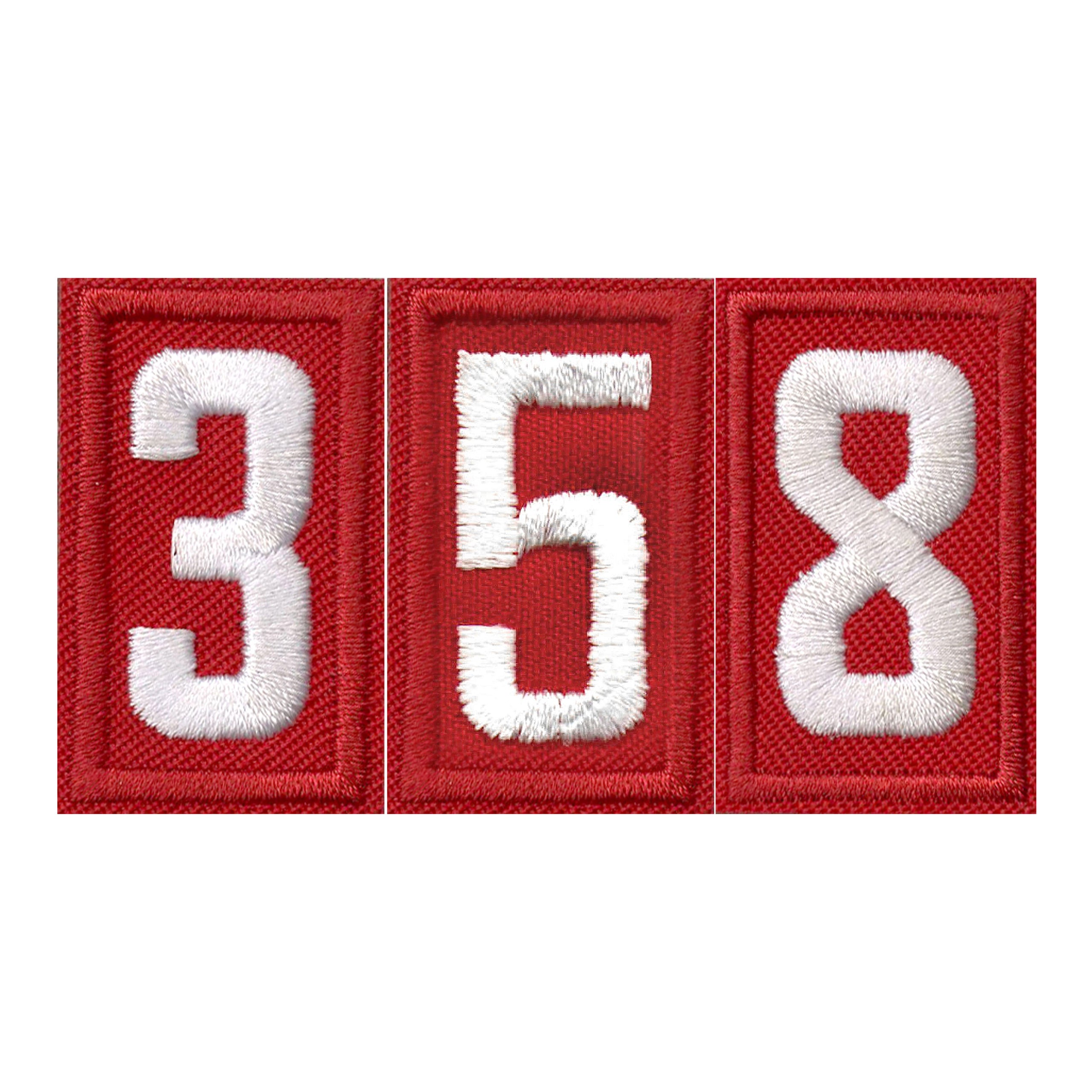 Emblem Unit Numerals Red | Patriots' Path Council, BSA