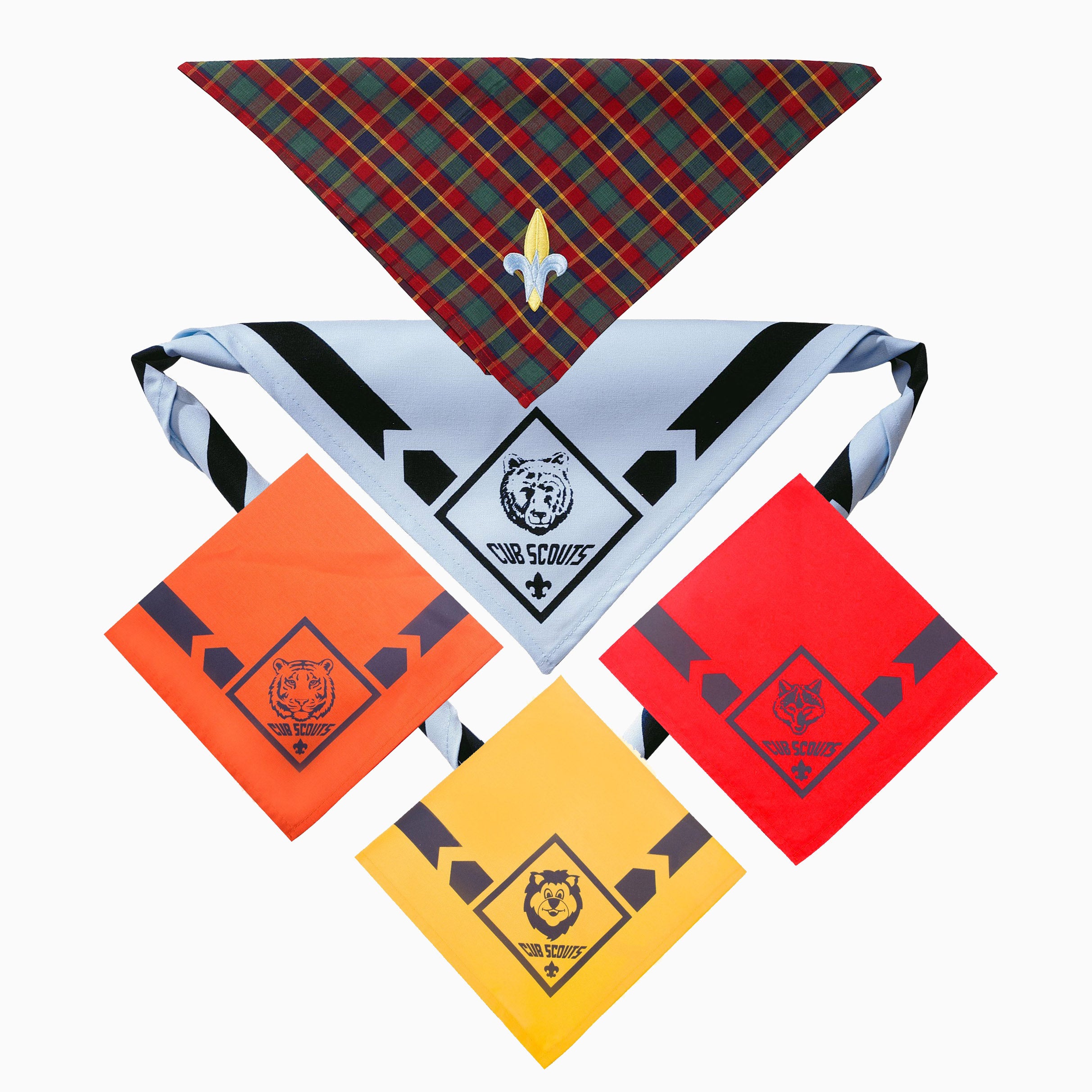 Cub Scout Uniform Neckerchiefs | Patriots' Path Council, BSA